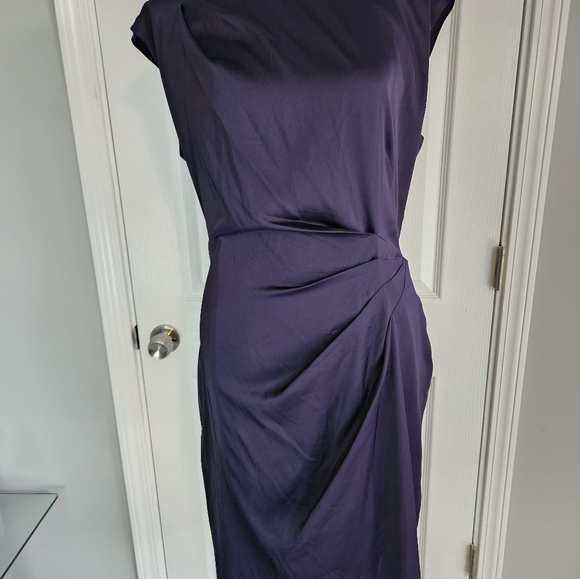 Suzi Chin | Dresses | Suzi Chin Dress Features Beautiful Pleating ...